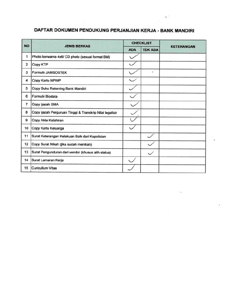 Contoh Hasil Scan Berkas MKA | PDF