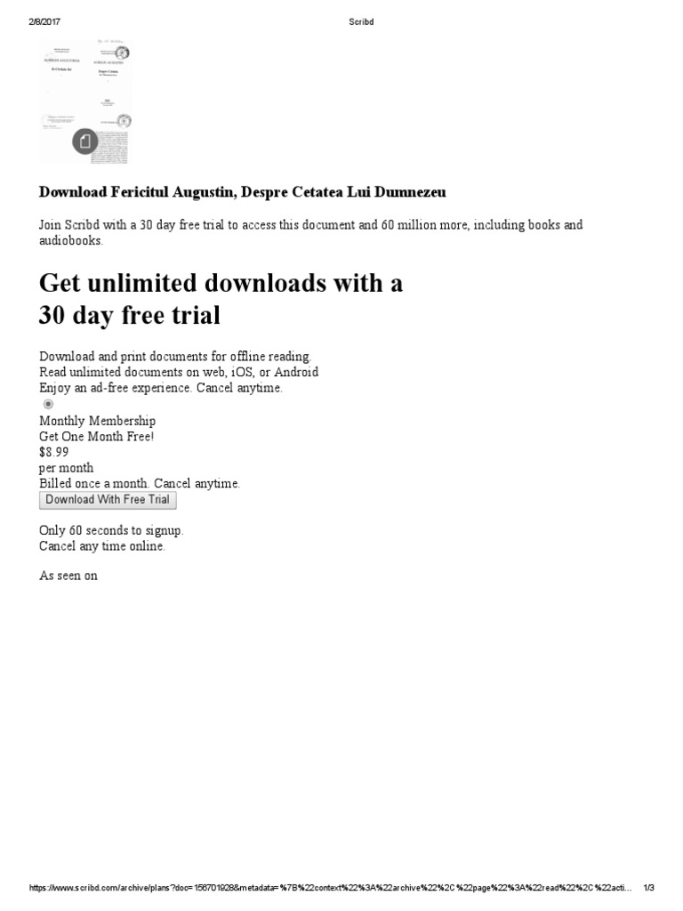 Get Unlimited Downloads With A 30 Day Free Trial: Download Fericitul ...