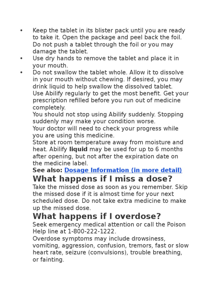 What Happens If I Miss A Dose?: See Also | Download Free PDF ...