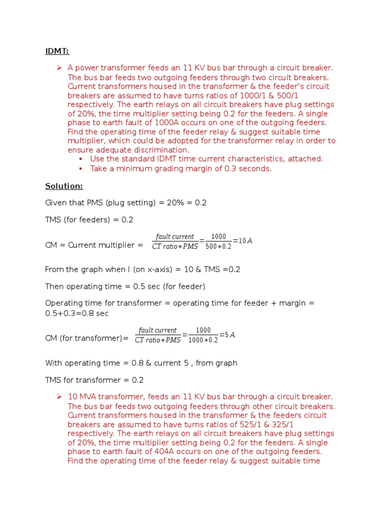 Idmt | PDF | Transformer | Components