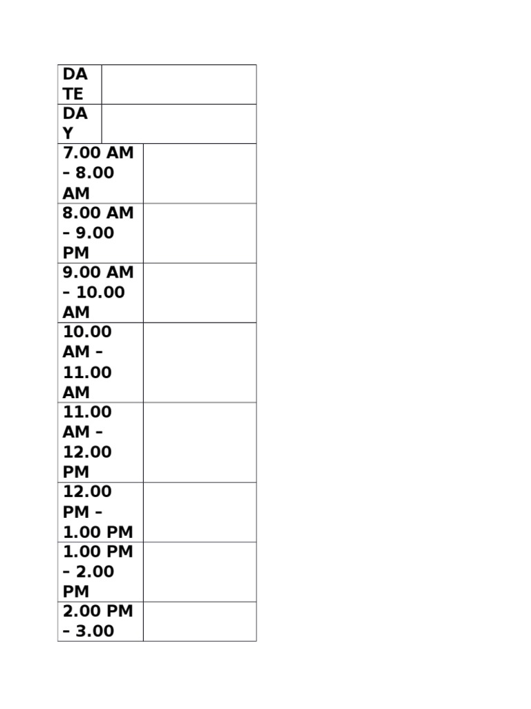 Schedule Form 1 PDF