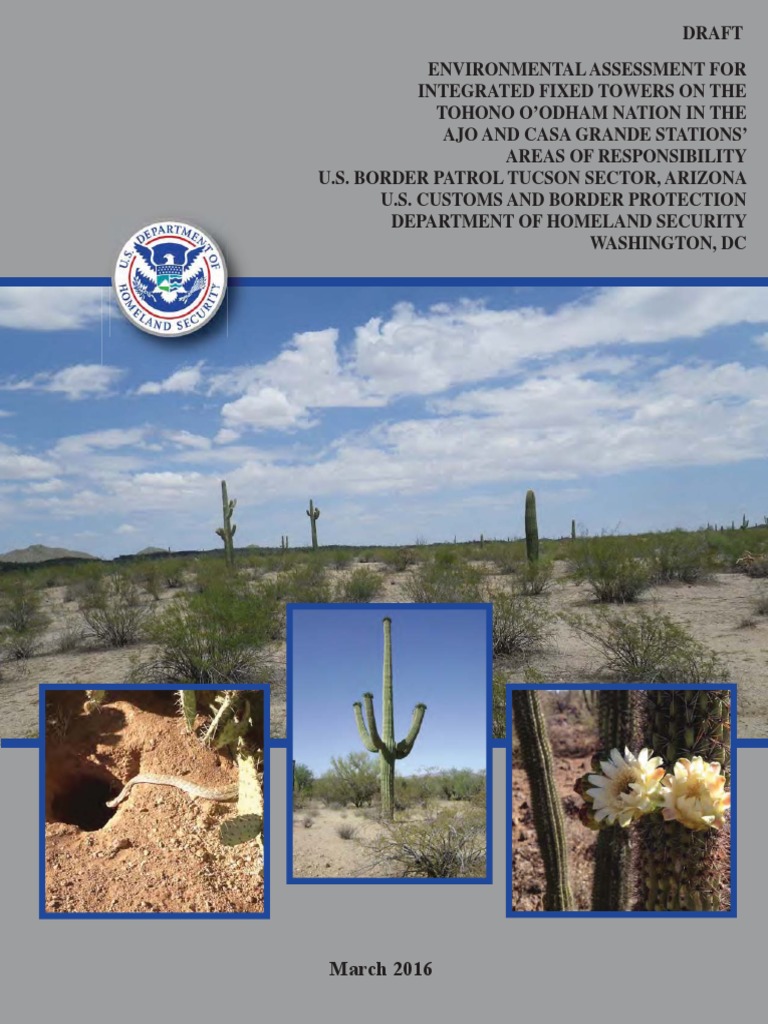 Environmental Assessment For Integrated Fixed Towers | PDF | U.S ...