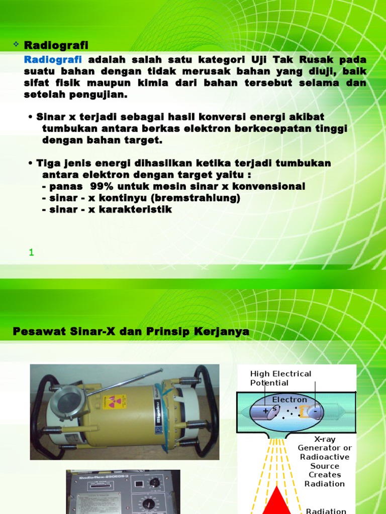 Teknik Radiografi Dengan Sumber Radiasi Pesawat Sinar-X (FERDIANA) | PDF