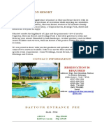 Shercon Resort Venue and Rates Guide | PDF | Meal | Lunch