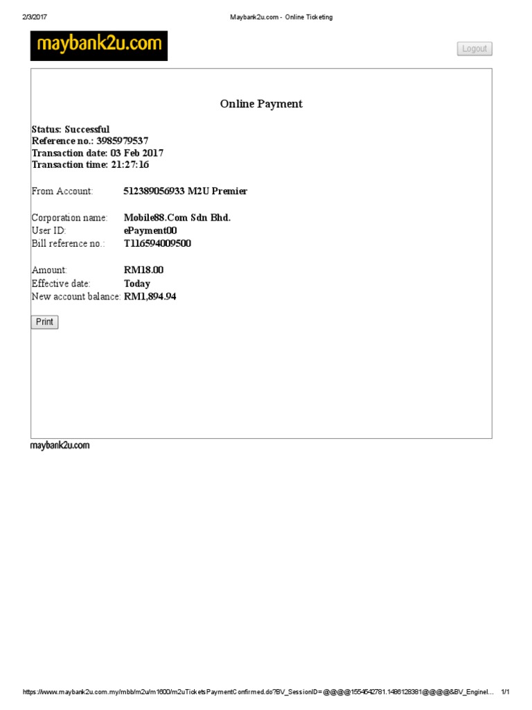 Maybank 2 U | PDF