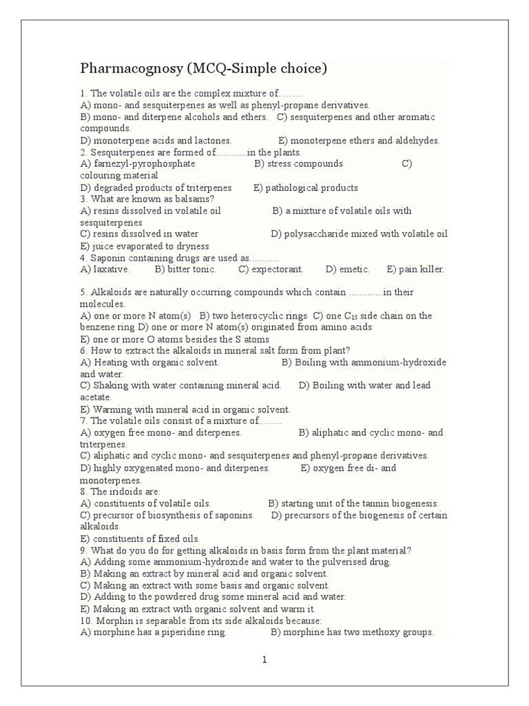 Pharmaco G Nosy | PDF