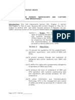 Bureau of Customs Customs Memorandum Order No. 09-2021 | PDF