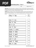 Words Their Way Spelling Inventory Guide | PDF