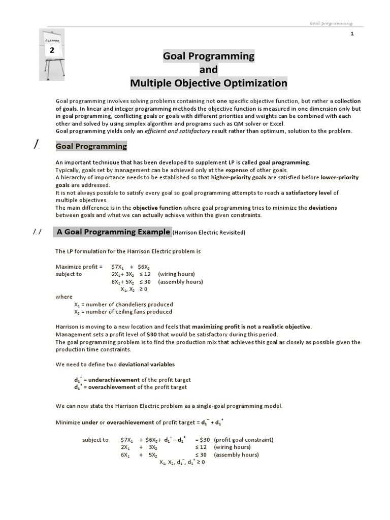 Goal Programming | PDF | Coal | Taxes
