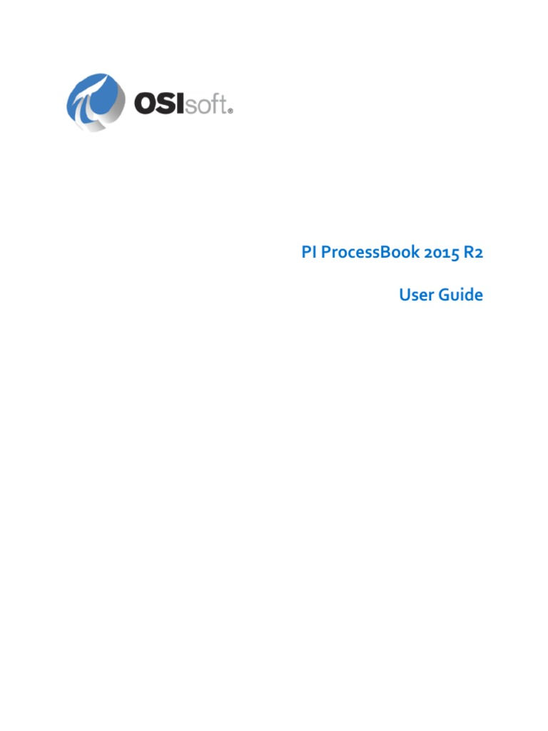 PI ProcessBook 2015 R2 User Guide en | PDF | Visual Basic For ...