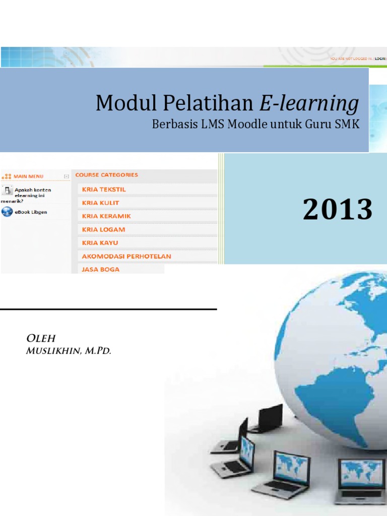 Modul Penggunaan Moodle PDF | PDF