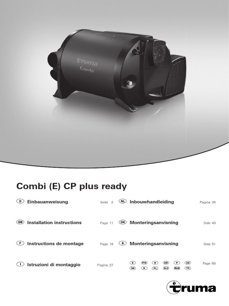 Truma CB603 | PDF | Energy And Resource | Science