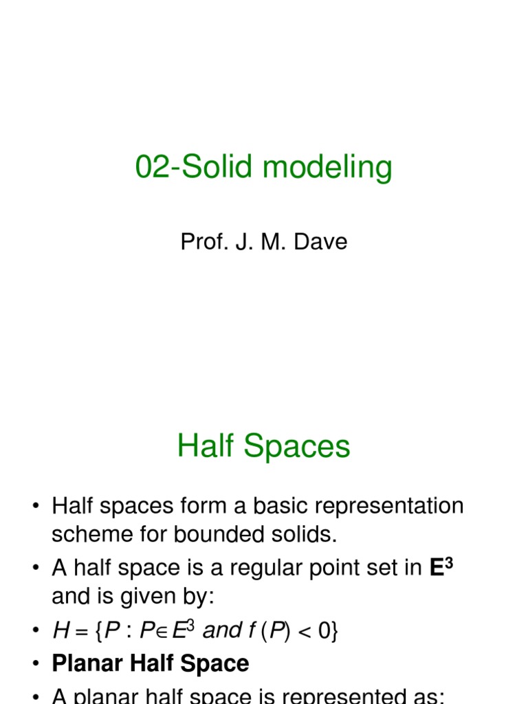 02 Solid Modeling | PDF | Manifold | Vertex (Geometry)