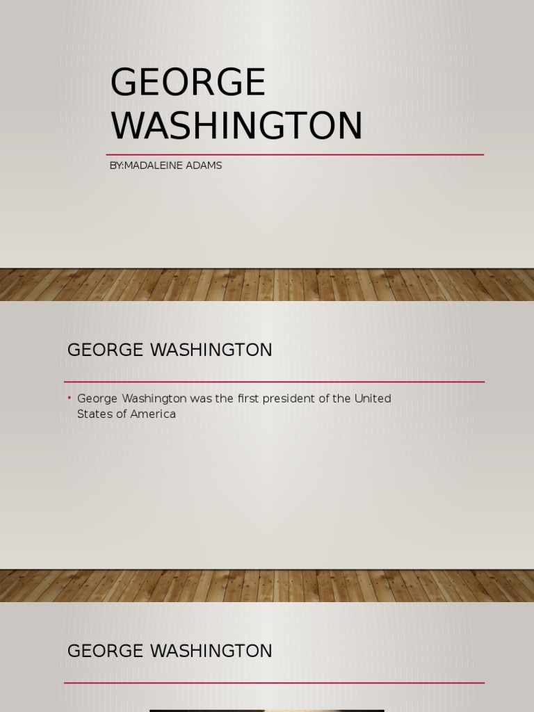 George Washington | PDF | Politics | Social Science