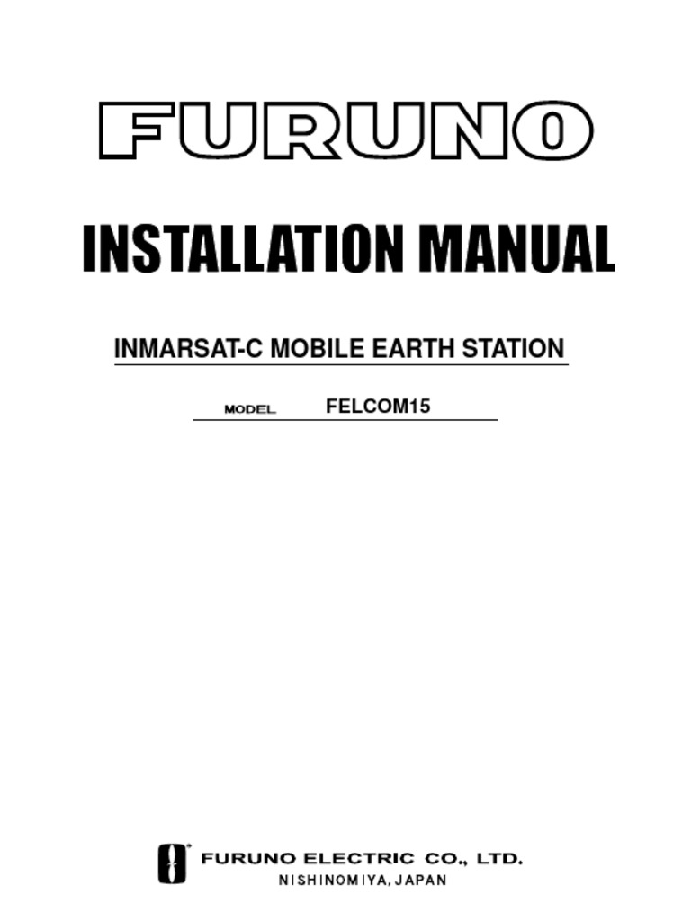 Furuno Felcom 15 Installation PDF | PDF | Electrical Connector ...