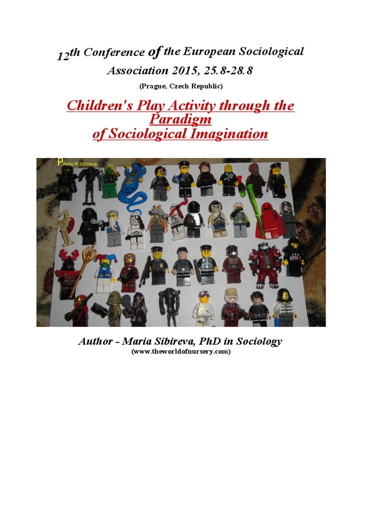 Сhildren's Play Activity through the Paradigm of Sociological ...
