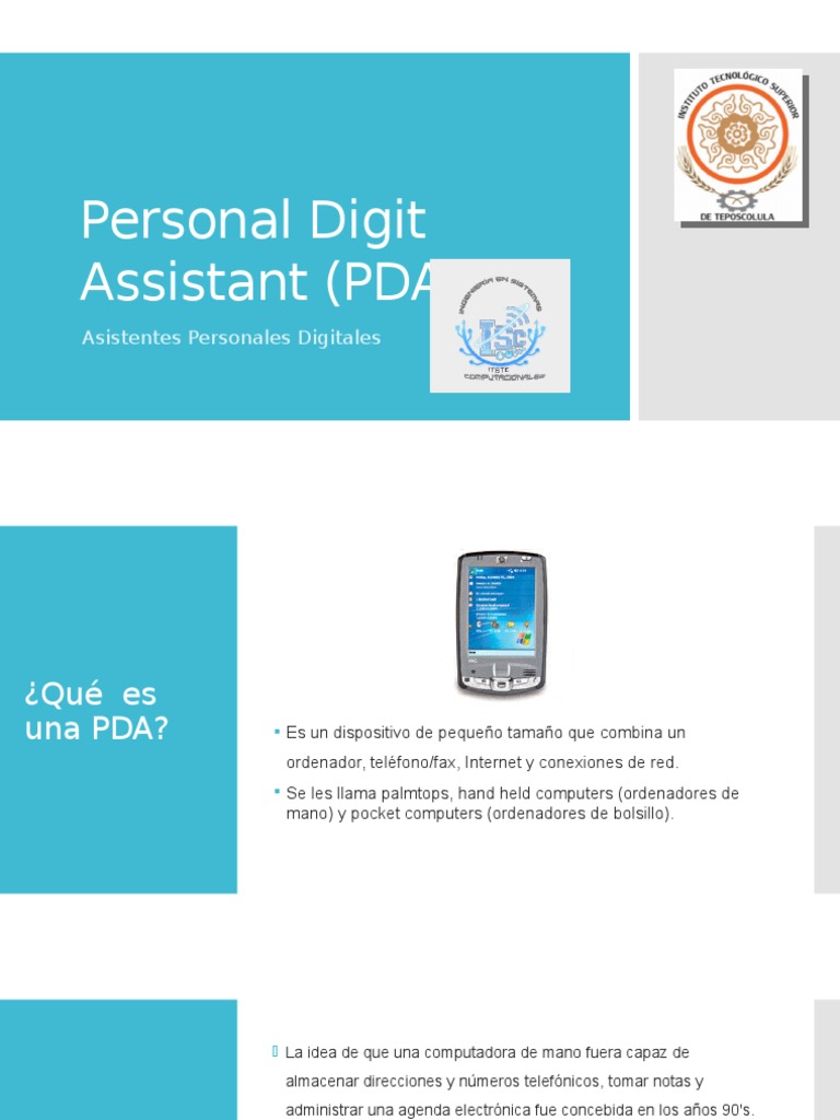 Personal Digit Assistant (PDA) | PDF | Asistente personal digital ...