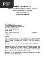 Domiciliation Letter | PDF | Financial Services | Corporate Law