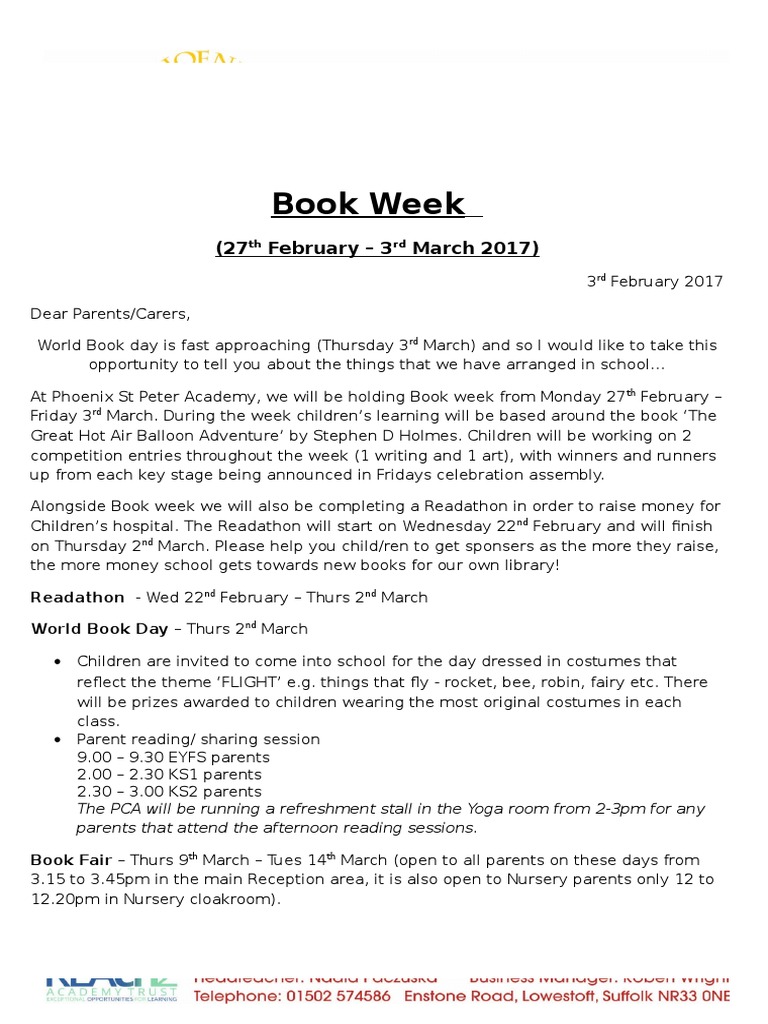 Book Week | PDF