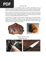 Three-Age System in Ancient Period | PDF | Stone Age | Archaeology