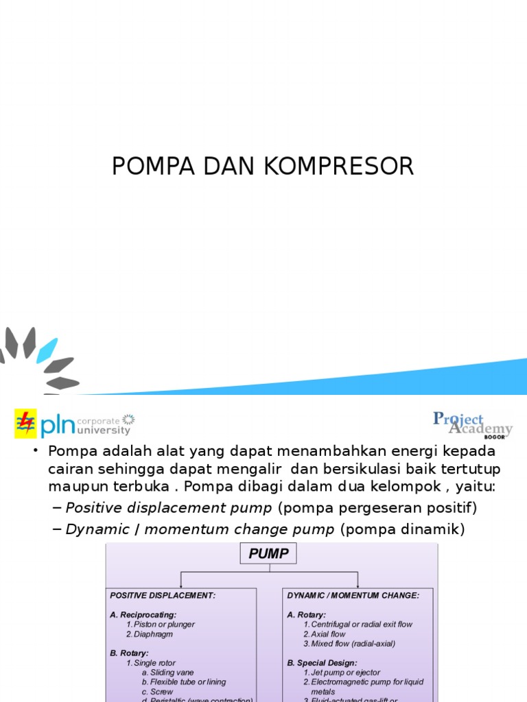 02.pompa Dan Kompresor | PDF