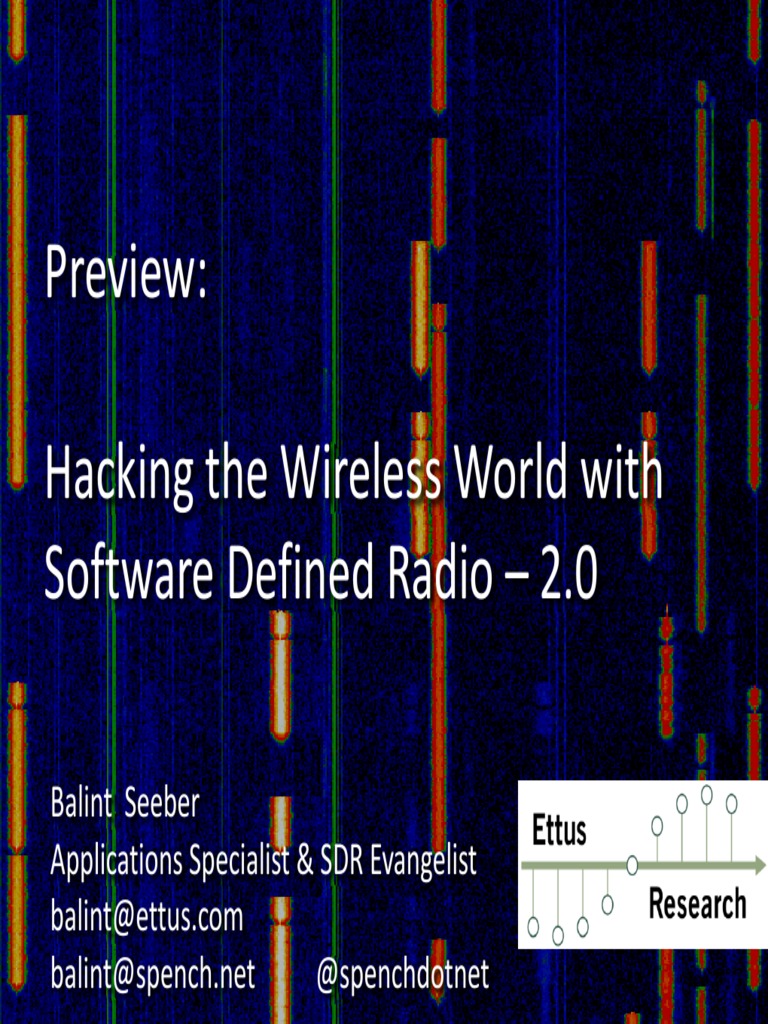 Hacking The Wireless World With Software Defined Radio 2.0 | PDF ...