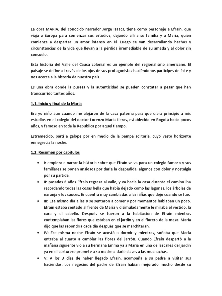 La Obra Maria | PDF | Amor