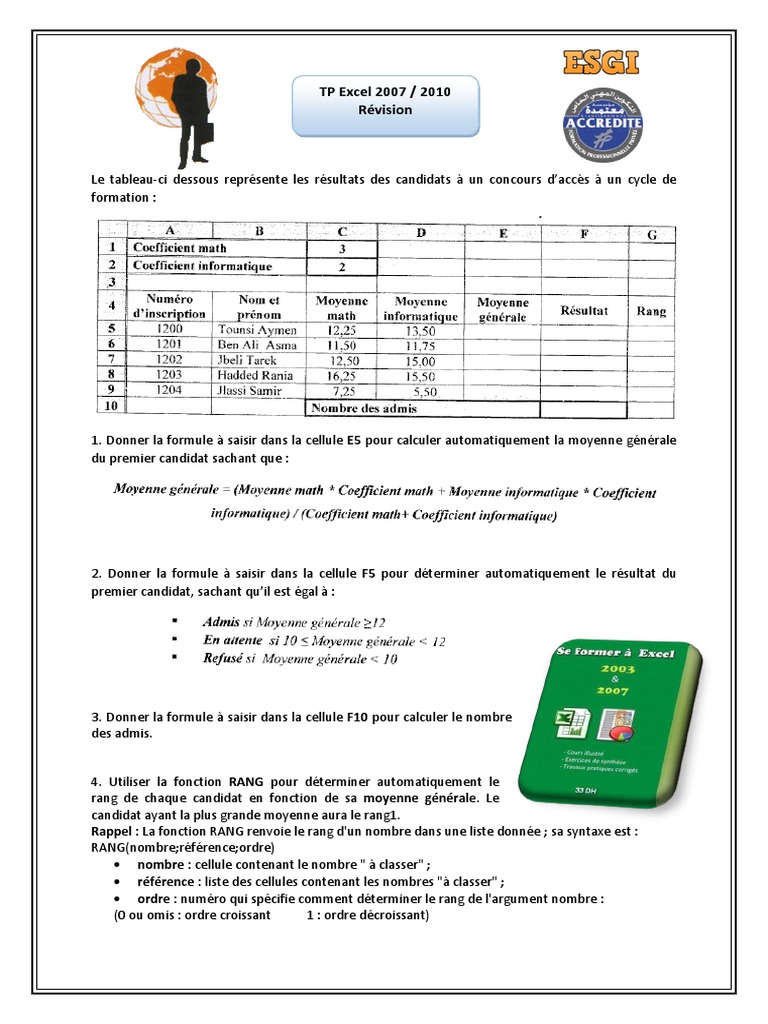 TP Excel PDF | PDF TP Excel PDF | PDF