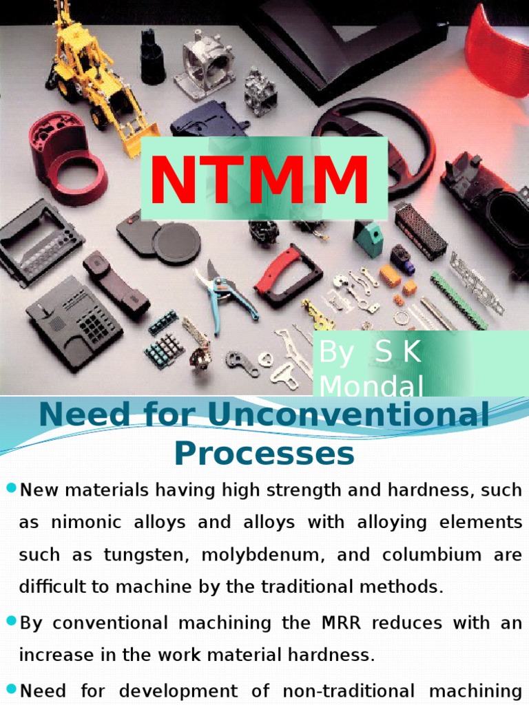 Ch-12 Unconventional Machining | PDF | Machining | Grinding (Abrasive ...