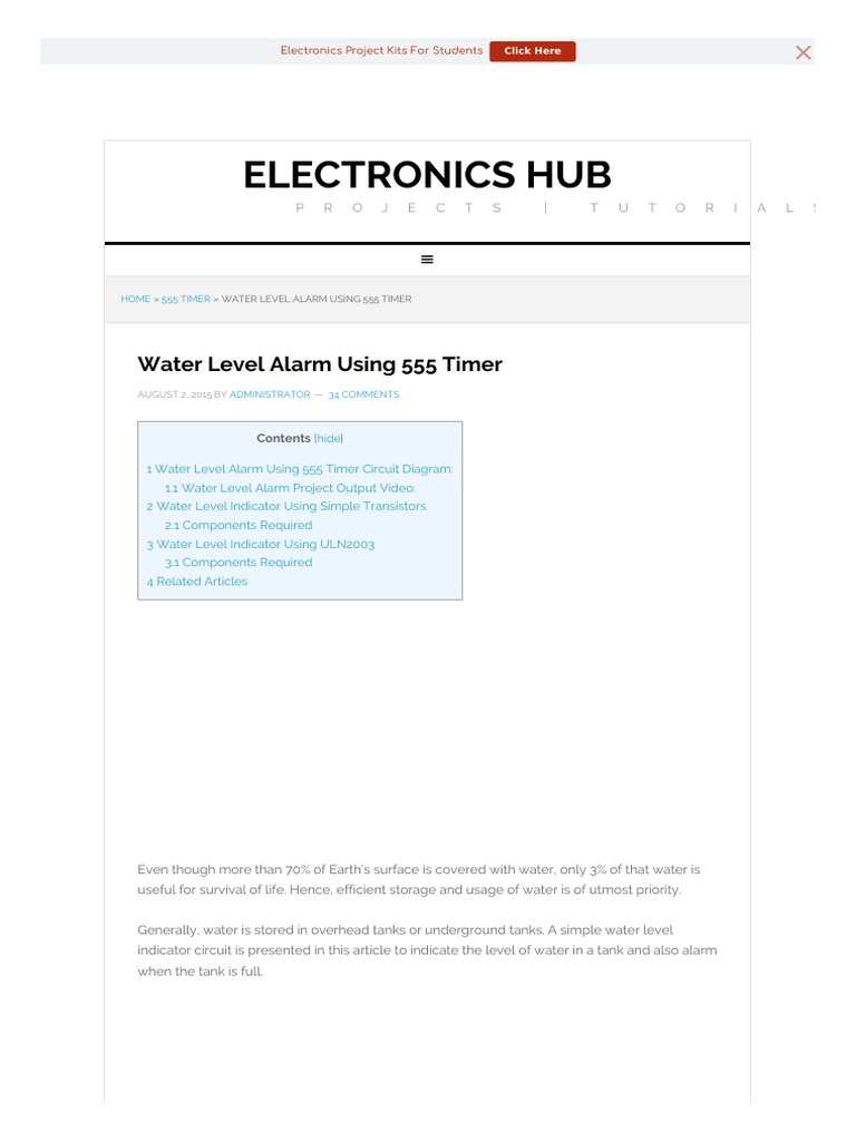 Electronicshub | PDF | Electronic Circuits | Electronics
