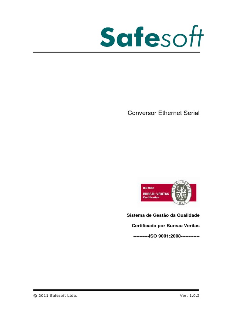 Conversor Safe Soft | PDF | Endereço de IP | Protocolo de controle de ...