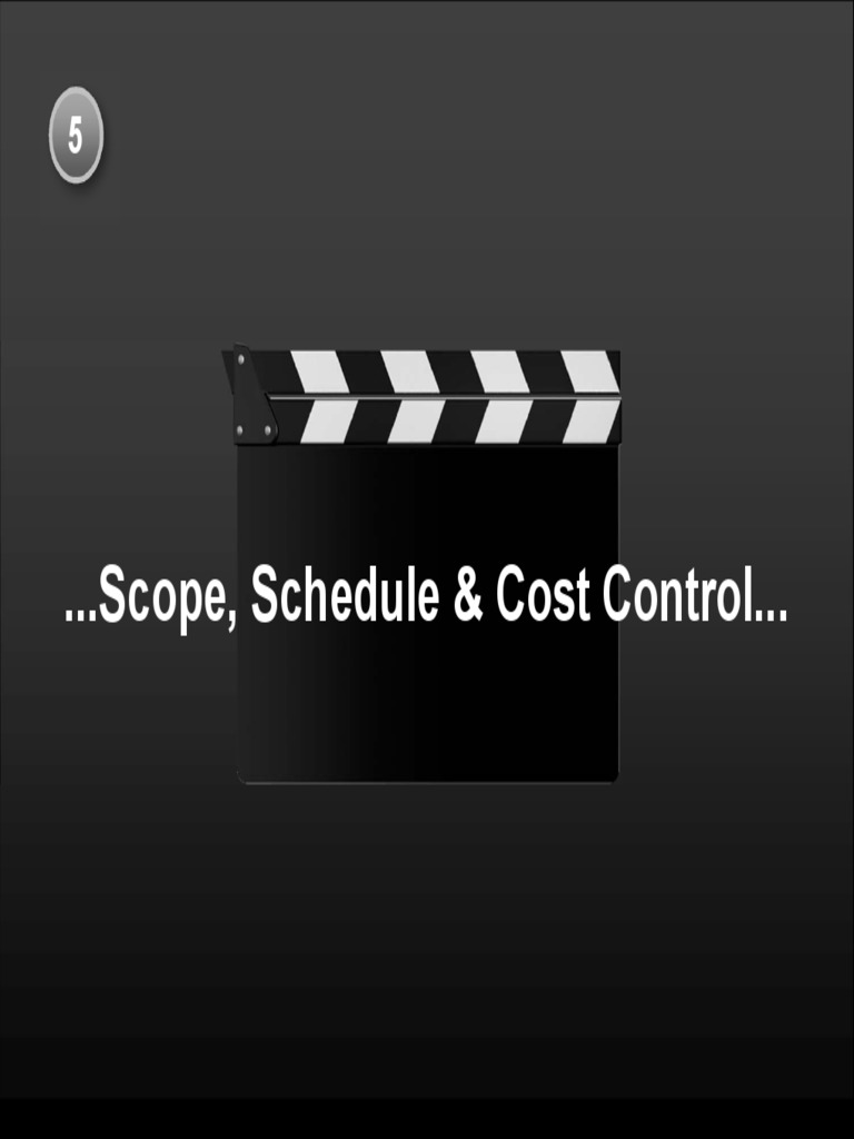 Scope, Schedule & Cost Control... : Project Management Professional M.P ...