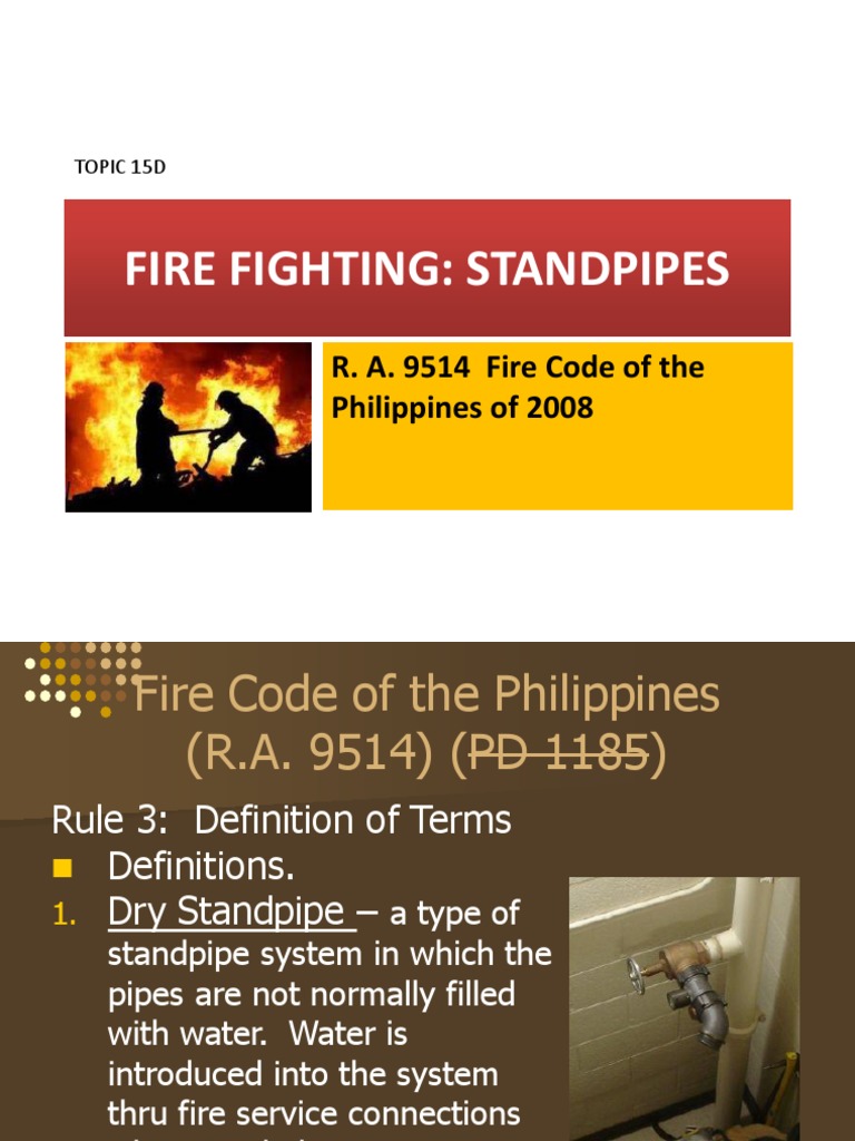 Standpipe Systems in Fire Protection | PDF | Fires | Firefighting