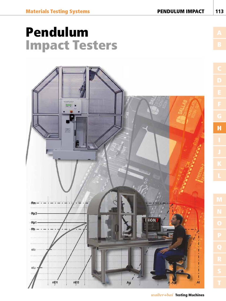 Pendulum Impact Testers - Impact Testing Machine - Aimil - Com - PDF ...