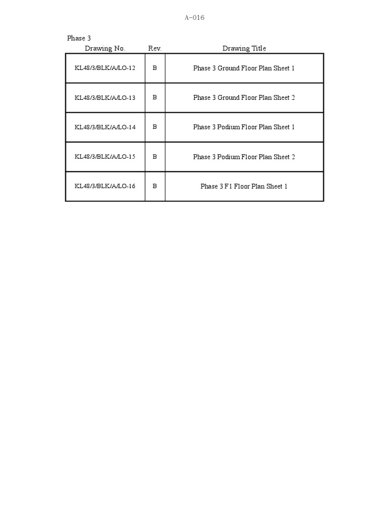KL48 Floor Plan Overview | PDF | Home & Garden | Science & Mathematics