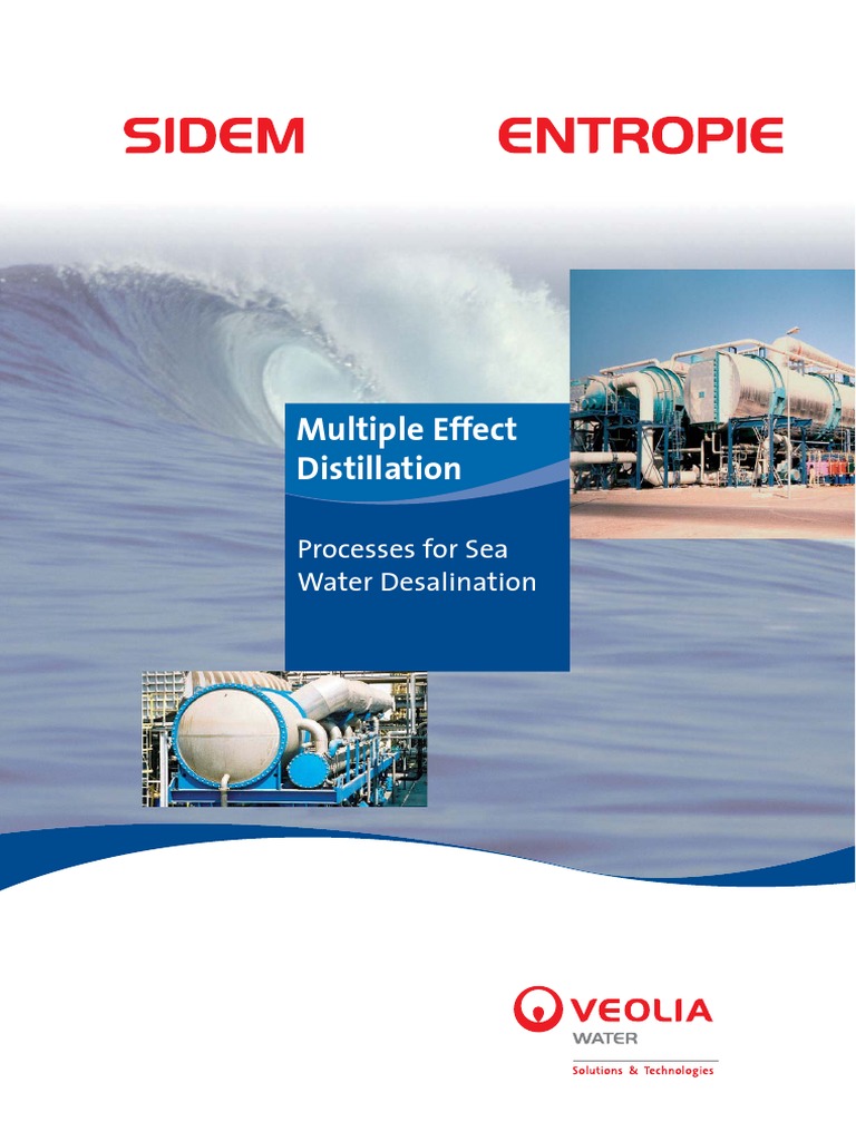 Multiple Effect Distillation: Processes For Sea Water Desalination ...