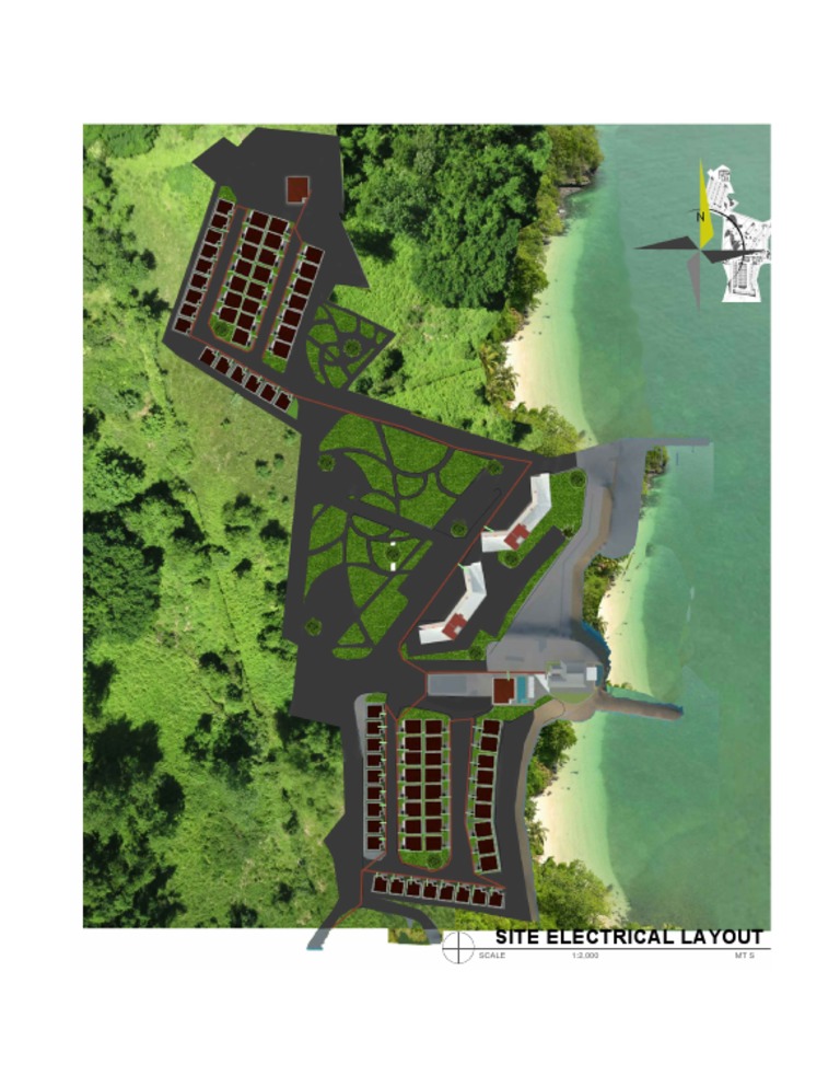 Site Electrical Layout: Scale 1:2,000 MTS | PDF | Science & Mathematics ...