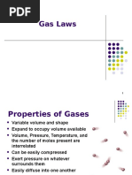 Gas Laws Formula Sheet | PDF | Gases | Mole (Unit)