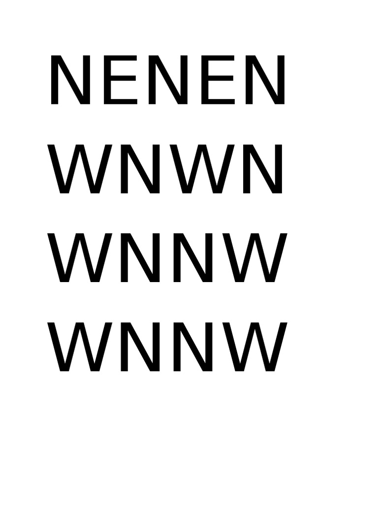 Nenen WNWN WNNW WNNW | PDF