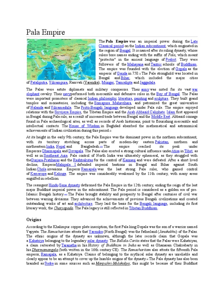 Pala Empire | South Asia | Religion And Belief