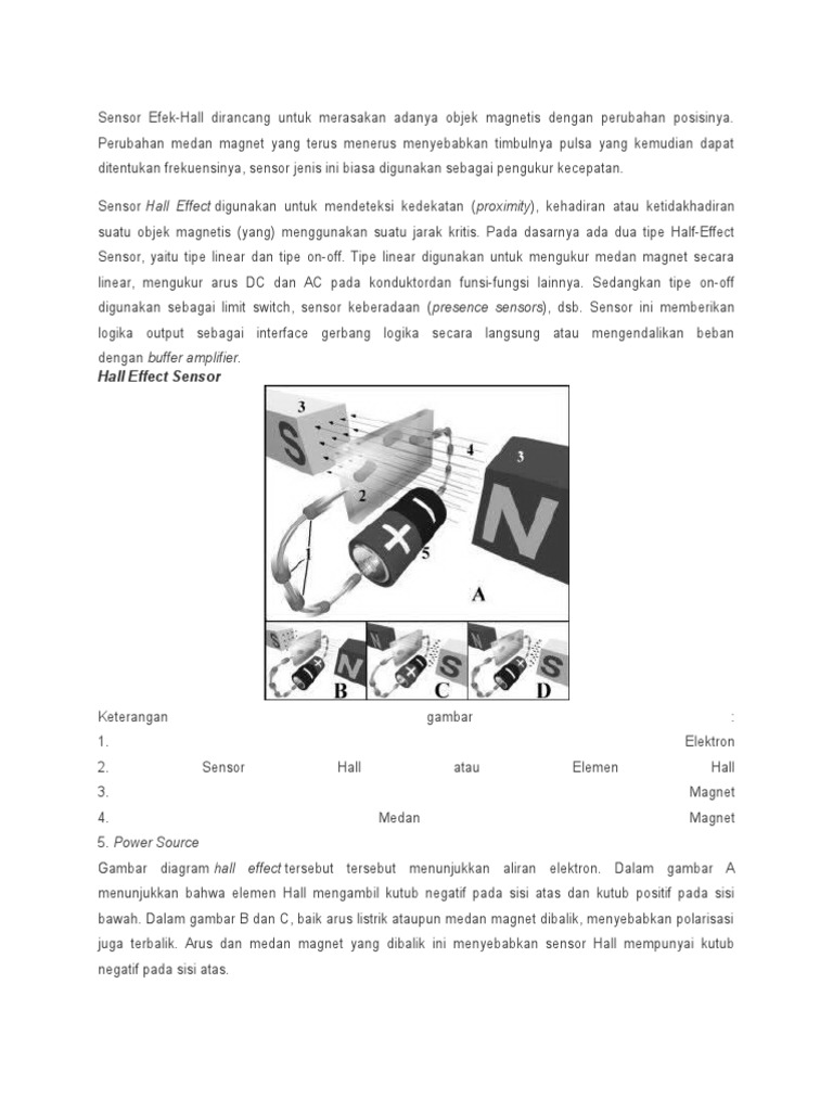 Sensor Efek Hall | PDF