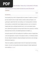 EMResource - NEDOCS Definitions and Tracking Log | PDF | Clinical ...