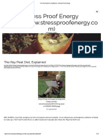 DR Ray Peat Best Diet | PDF