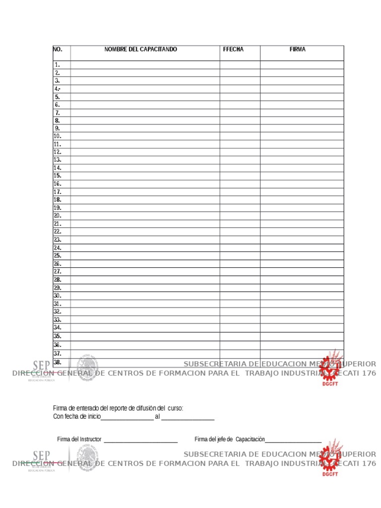 Difusión, Firmas de Enterado, Firmas de Entregado Material Didactico 2 ...