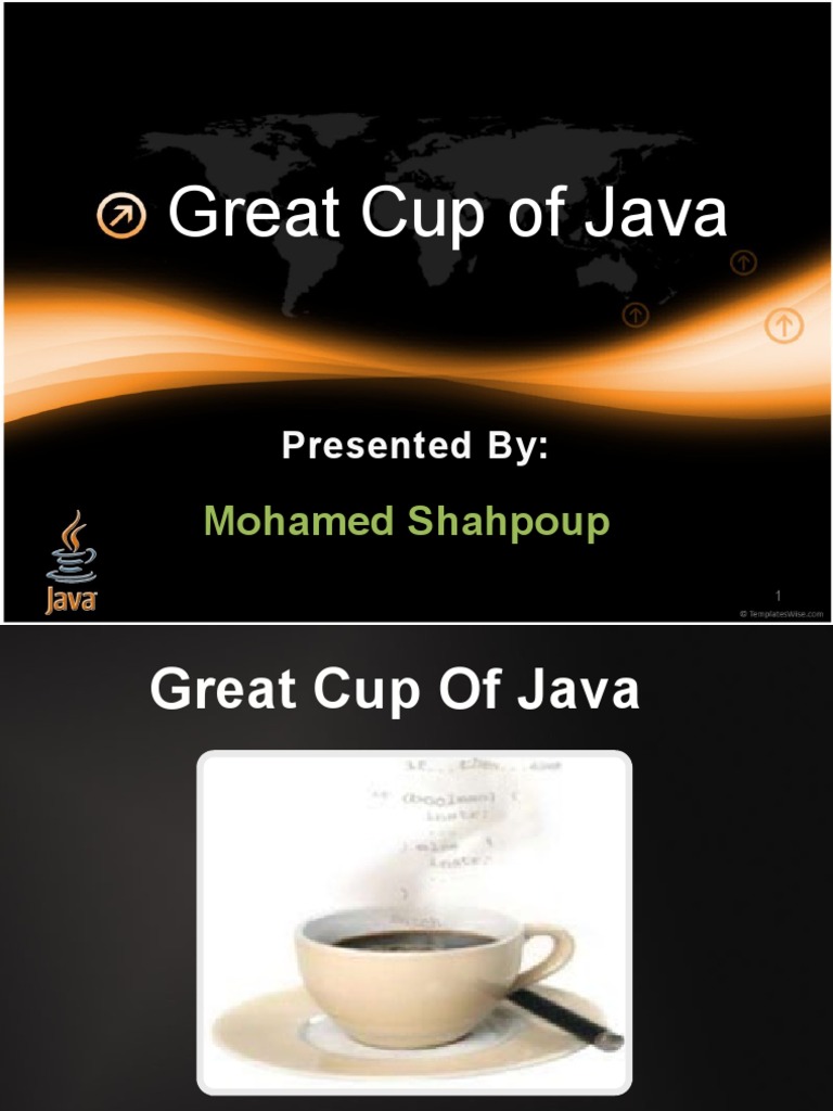 Great Cup of Java | PDF | Java (Programming Language) | Java Virtual ...