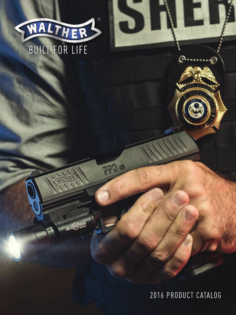 WALTHER 2016 Handgun Catalog | PDF | Trigger (Firearms) | Projectile ...