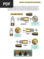 Cartridge Case Dimensions | PDF | Projectiles | Ammunition