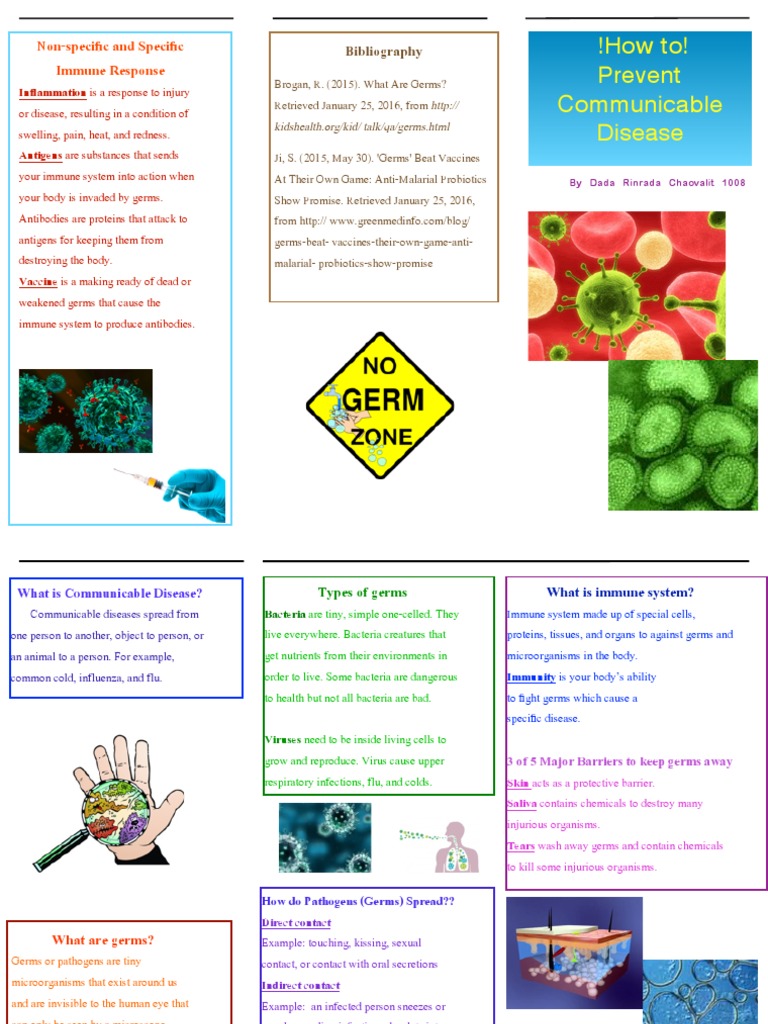 Final Brochure Health Science | PDF | Pathogen | Immune System