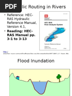 Tutorial Hec Ras | PDF | Flood | Hydrology