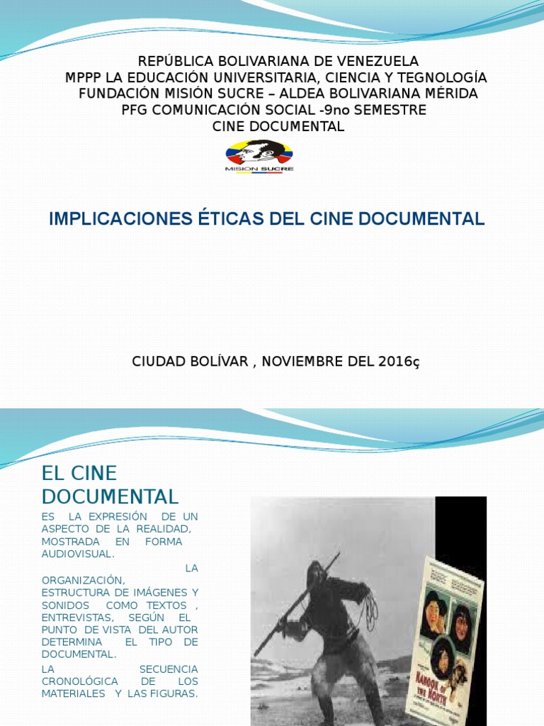 Presentación Cine Documental | PDF | Documental | Realidad